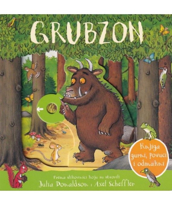 GRUBZON: knjiga gurni, povuci i odmakni | Knjižara Ljevak