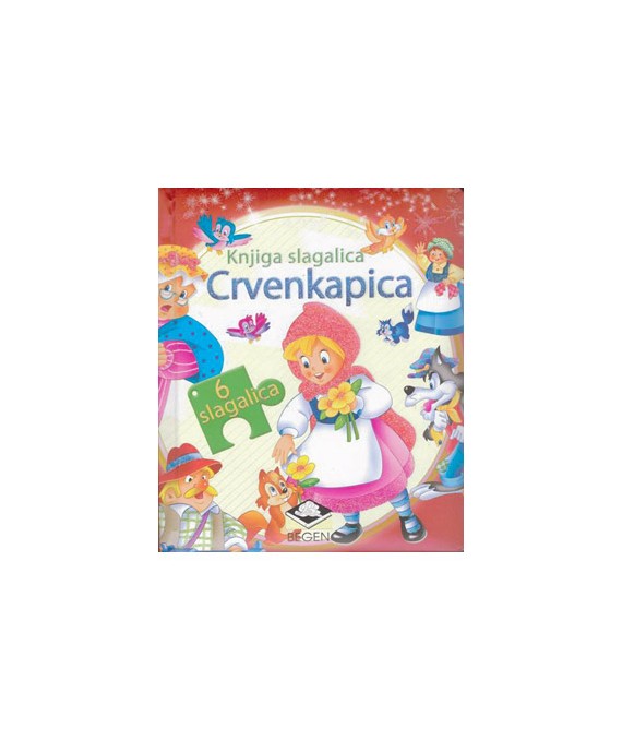 Knjiga slagalica: Crvenkapica | Knjižara Ljevak